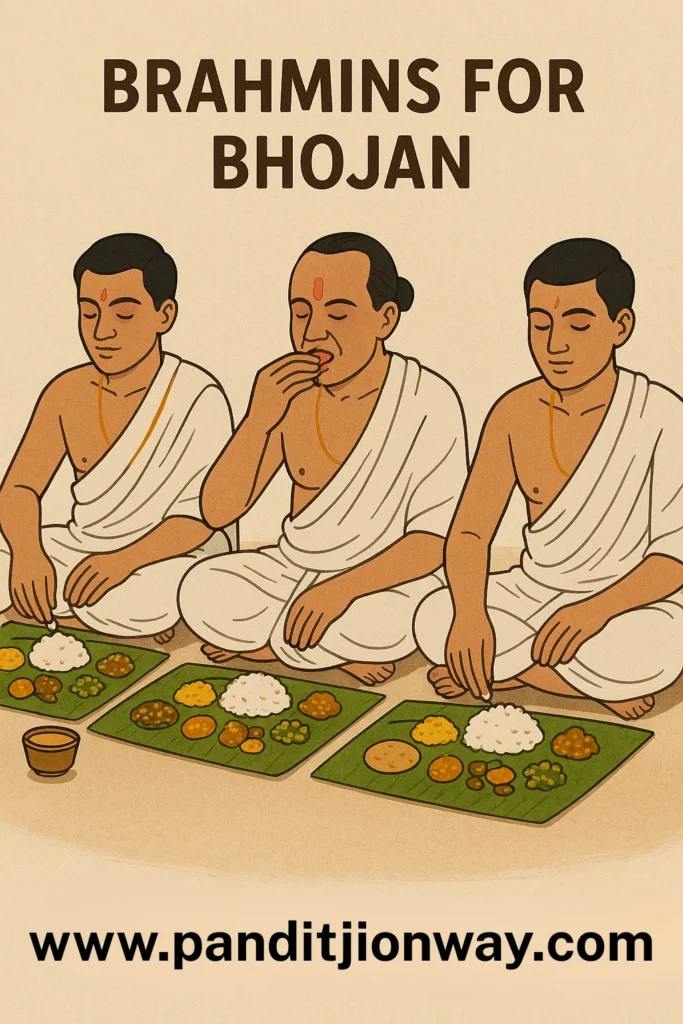 Brahmins for Bhojan | Authentic Brahmin Bhojan Services Across India