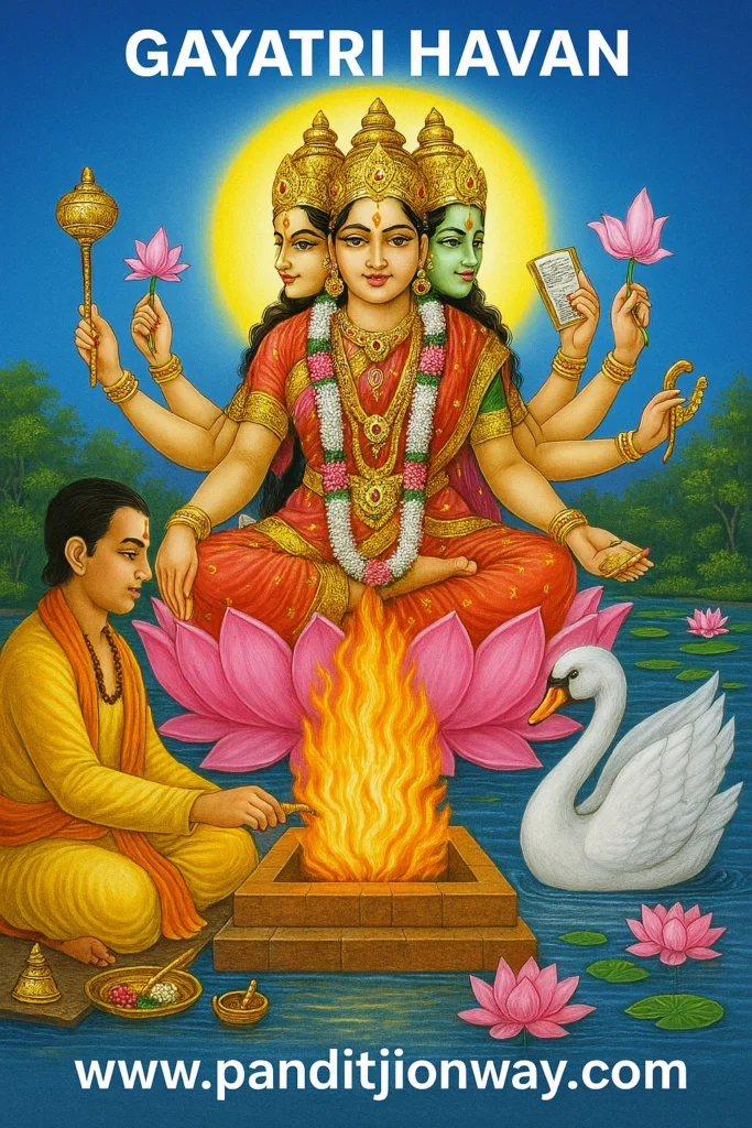 Gayatri Havan | Pandit For Gayatri Havan - Panditji on way