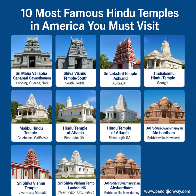 10 Most Famous Hindu Temples in America You Must Visit