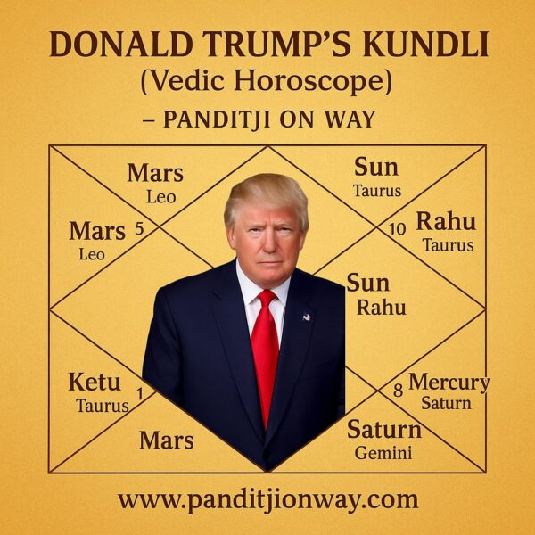 Donald Trump Kundli Birth Chart - American President
