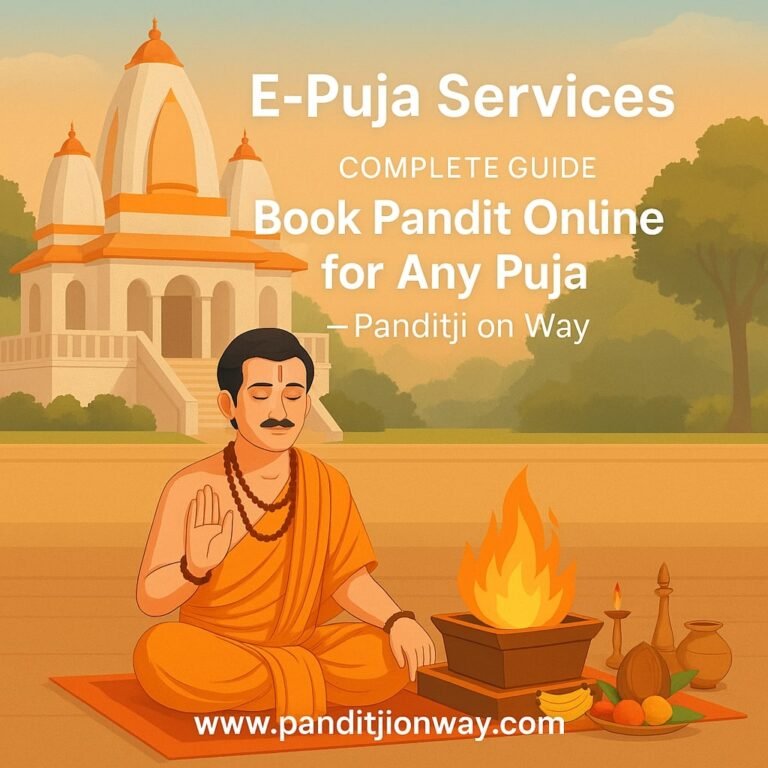 E-Puja Services | Complete Guide to Book Pandit Online for Any Puja