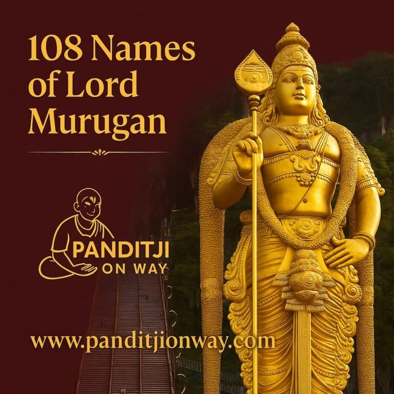 Murugan mantras - Panditji on way