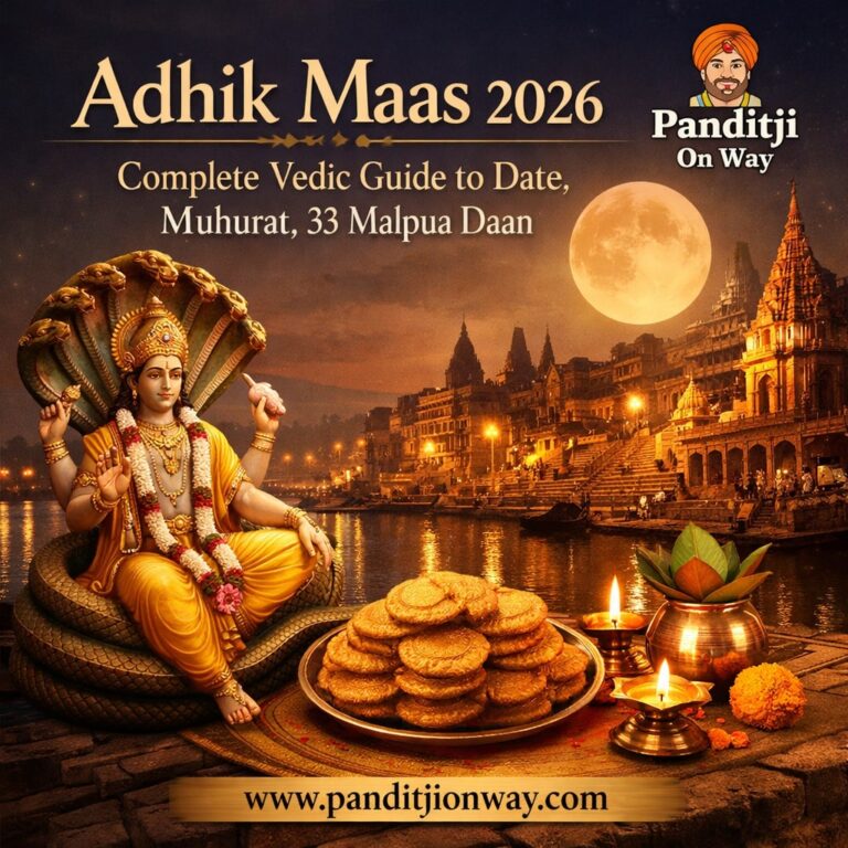 Adhik Maas 2026: Complete Vedic Guide to Date, Muhurat, 33 Malpua Daan