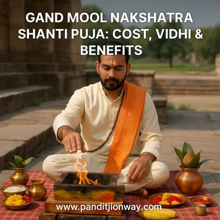 Gand Mool Nakshatra Shanti Puja: Cost, Vidhi & Benefits