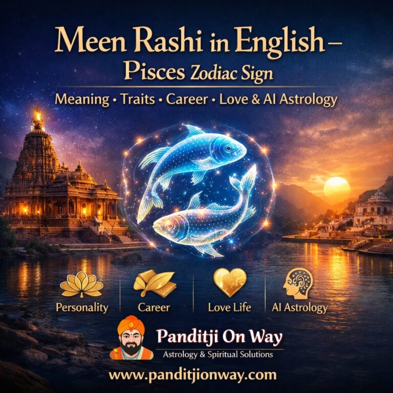 Meen Rashi in English – Pisces Zodiac Sign Meaning, Traits, Career, Love