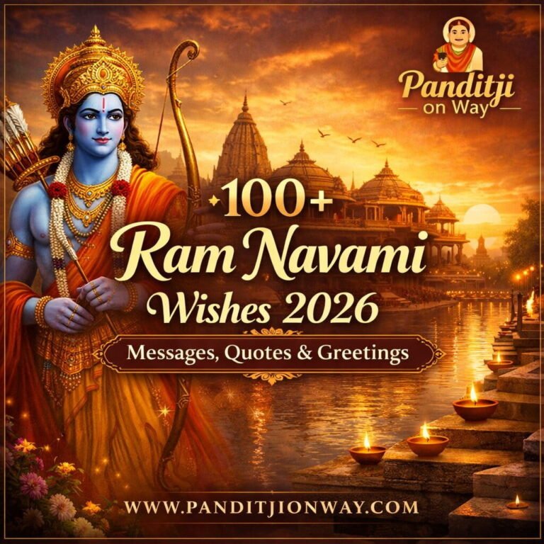 100+ Ram Navami Wishes 2026, Messages, Quotes & Greetings - Panditji on way